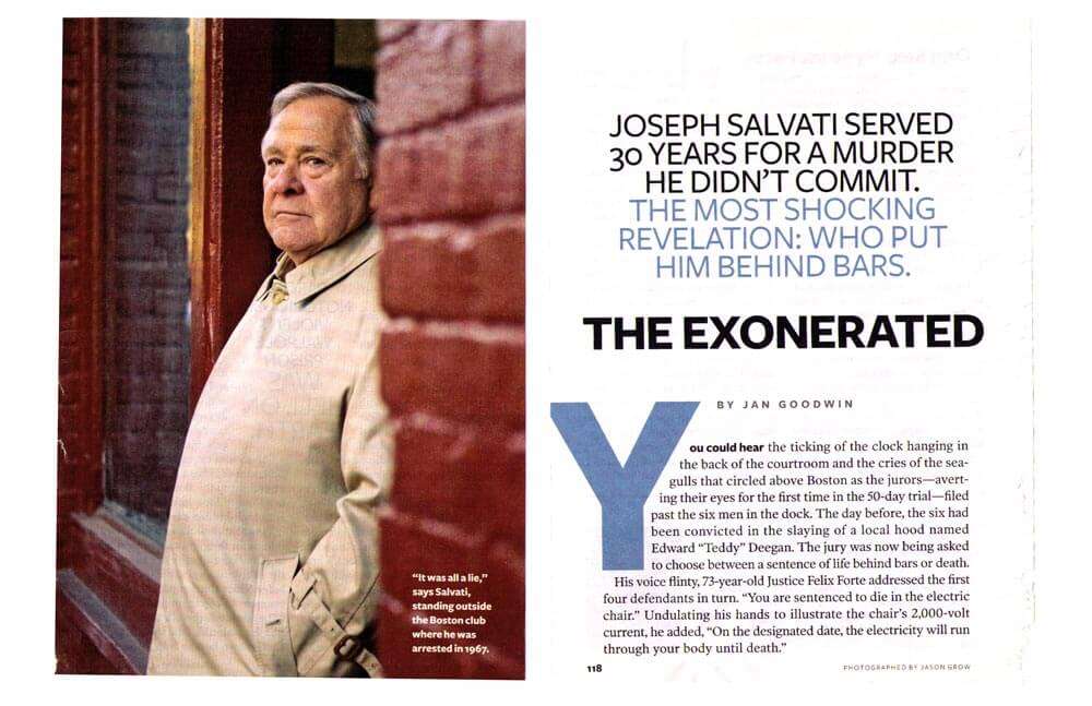 THE EXONERATED — READER’S DIGEST MAGAZINE – JAN GOODWIN